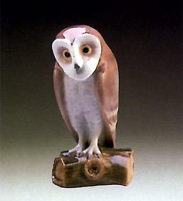 Barn Owl Lladro - 01005421 - Animals Lladro Figurines & Collectibles